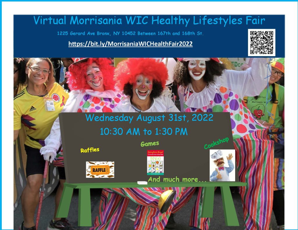 Morrisania WIC Healthy Lifestyles Fair - Southeast Bronx Neighborhood ...